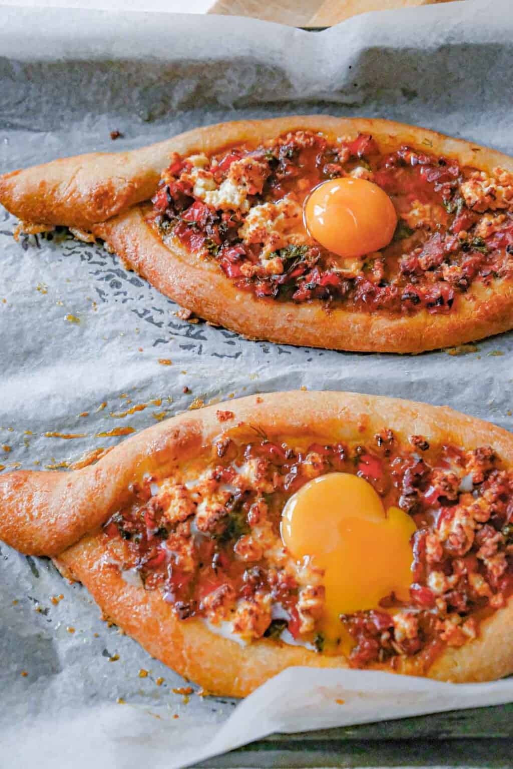 Shakshuka Bread (Shakshuka + Georgian Khachapuri) - Cristina's Kitchen