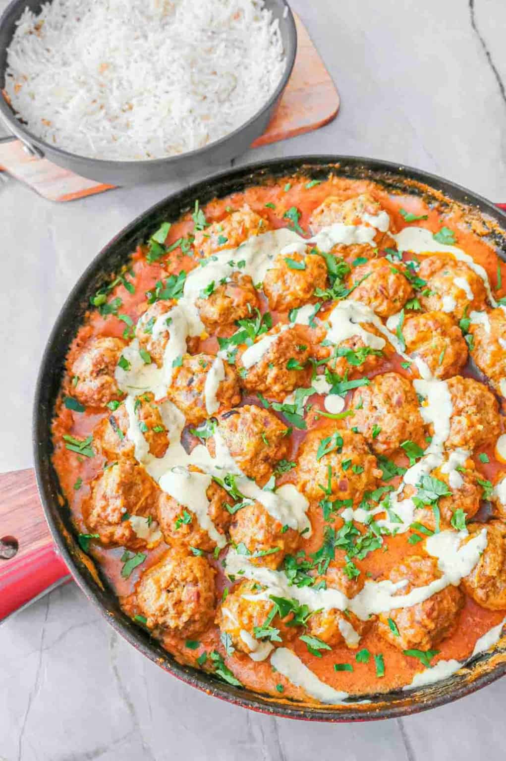 Melt-in-Your-Mouth Coconut Curry Meatballs - Cristina's Kitchen