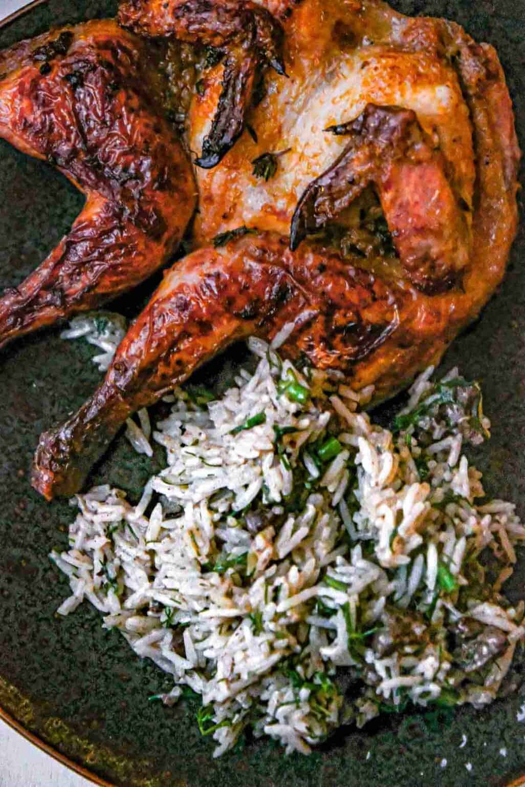 Honey Butter Roasted Poussin (Spatchcock Style) - Cristina's Kitchen
