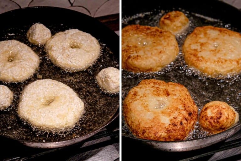 Papanasi: Romanian Sweet Cheese Donuts with Blueberries & Cream ...