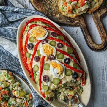 Romanian Olivier Salad: Salată de Boeuf - Cristina's Kitchen