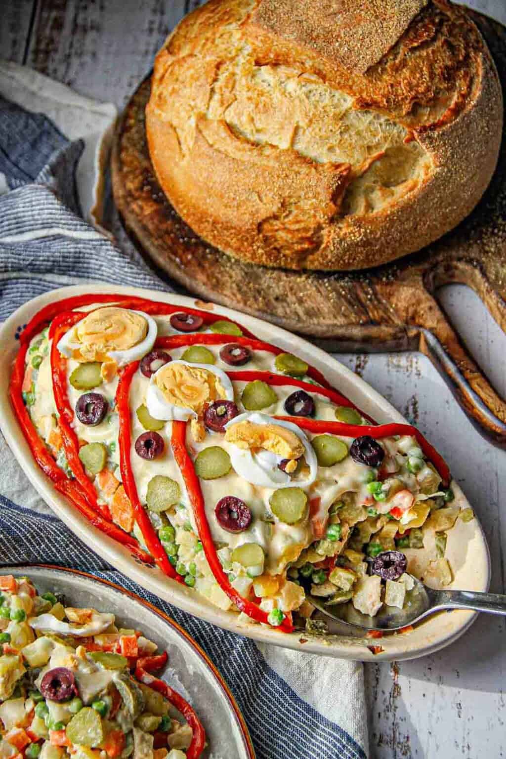 Romanian Olivier Salad: Salată de Boeuf - Cristina's Kitchen