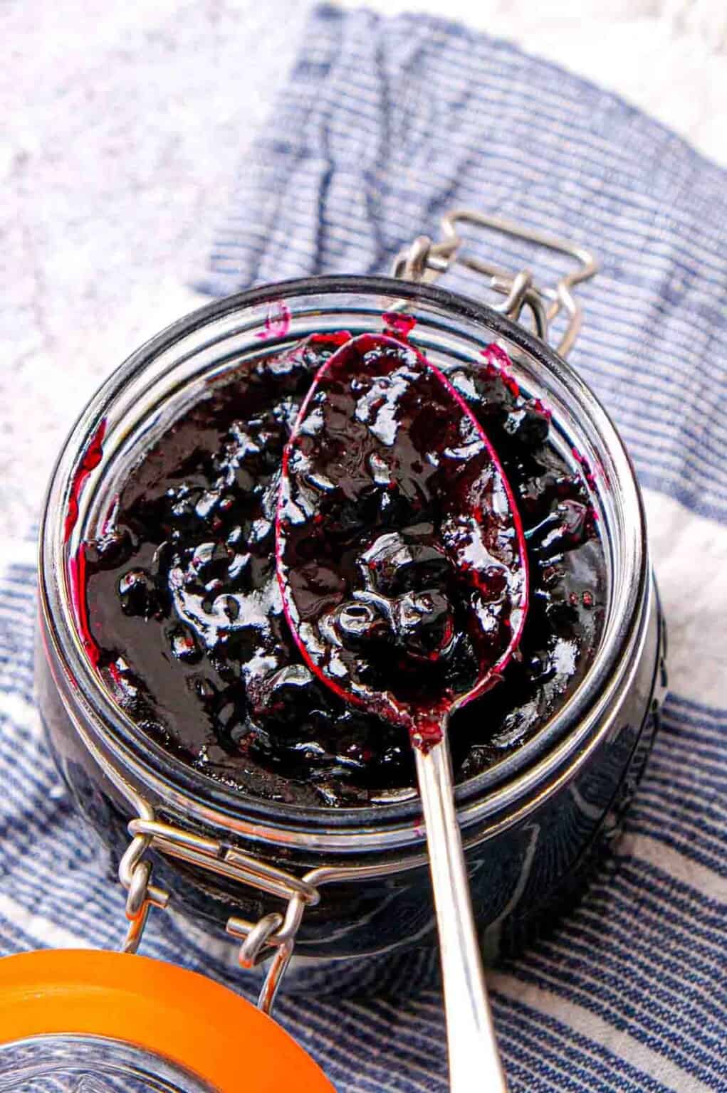 Thick Black Currant Syrup with Whole Fruit - Cristina's Kitchen