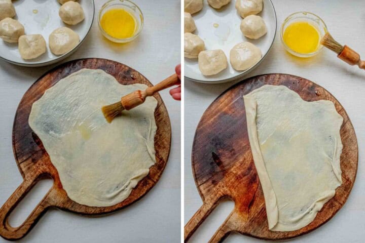 Flaky Roti Paratha - Cristina's Kitchen
