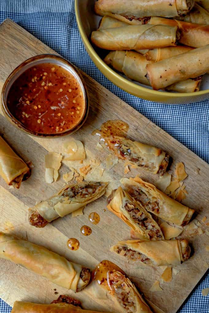Thai Spring Rolls - Cristina's Kitchen