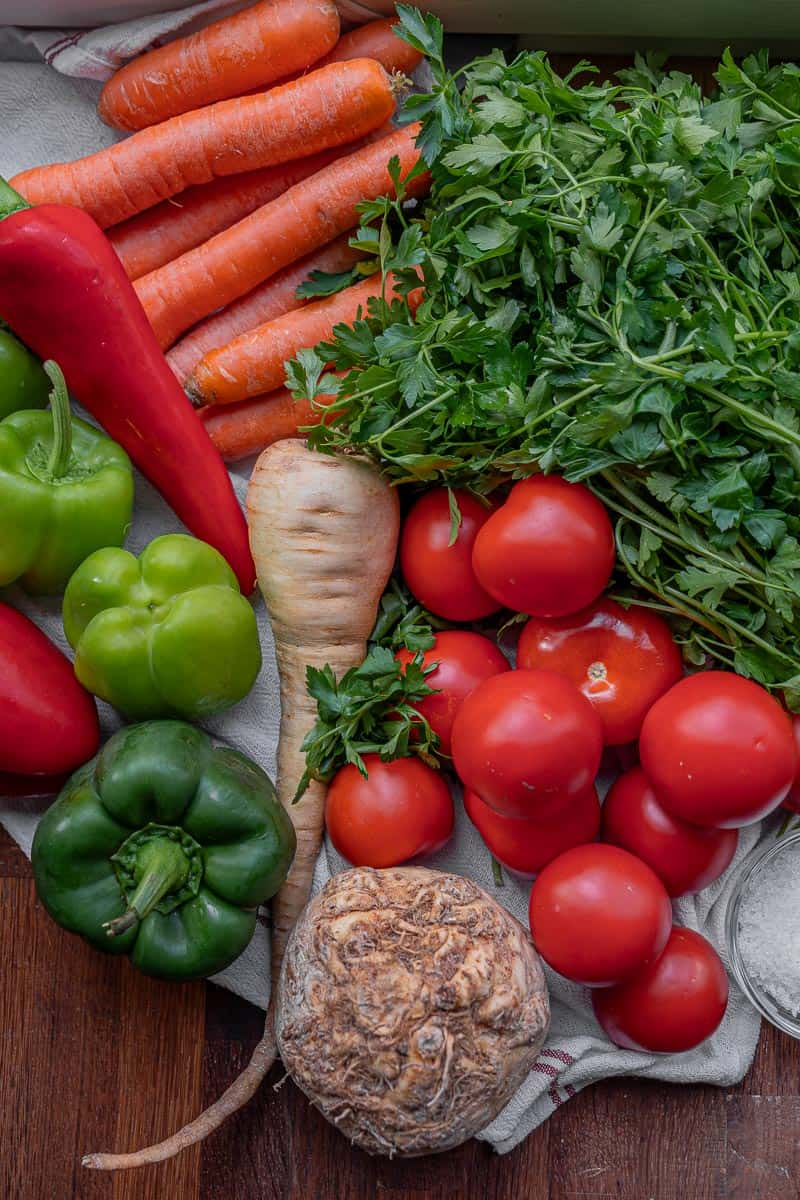 Zarzavat: Romanian Lacto-Fermented Soup Starter - Cristina's Kitchen