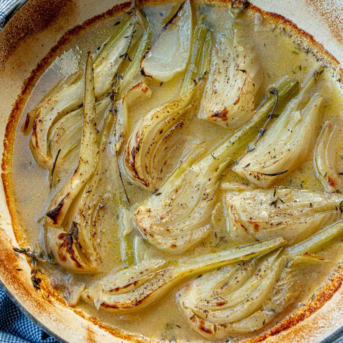 Braised Fennel in Creamy Pan Sauce - Cristina's Kitchen